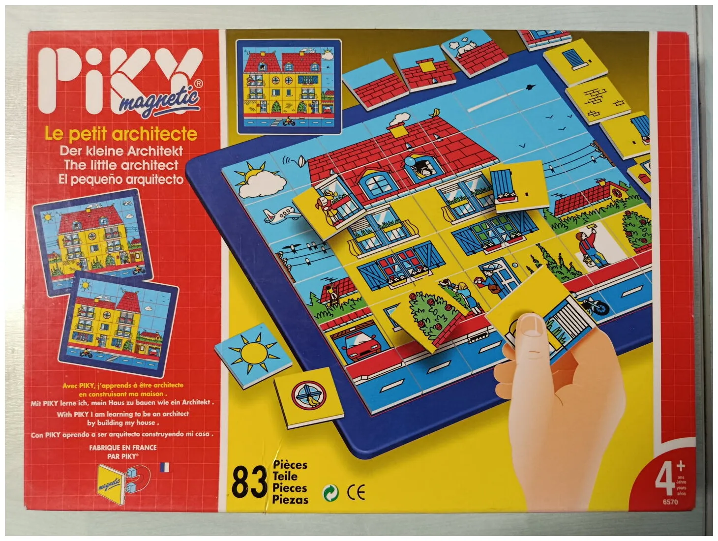 Piky Magnetic - Le Petit Architecte - Jeu de société