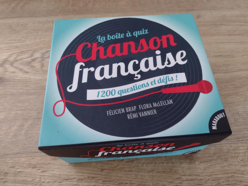 La Boîte À Quizz - Chansons Françaises - 10€