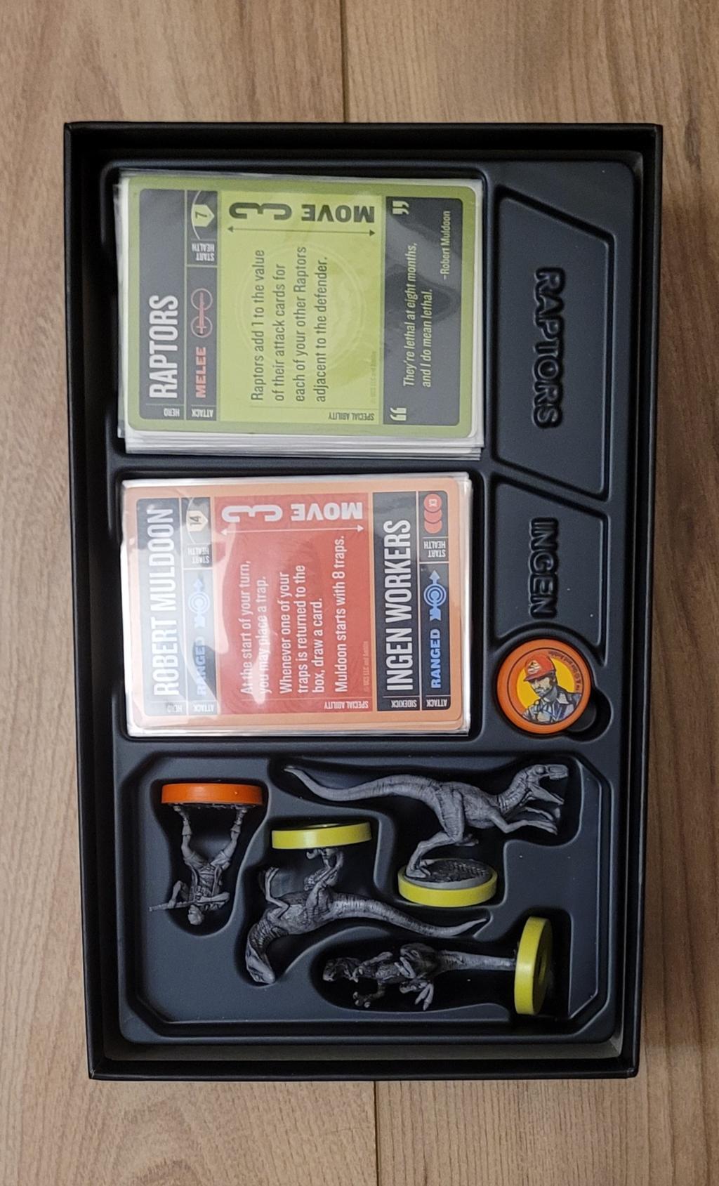Unmatched - Jurassic Park - Ingen VS Raptors - 130€