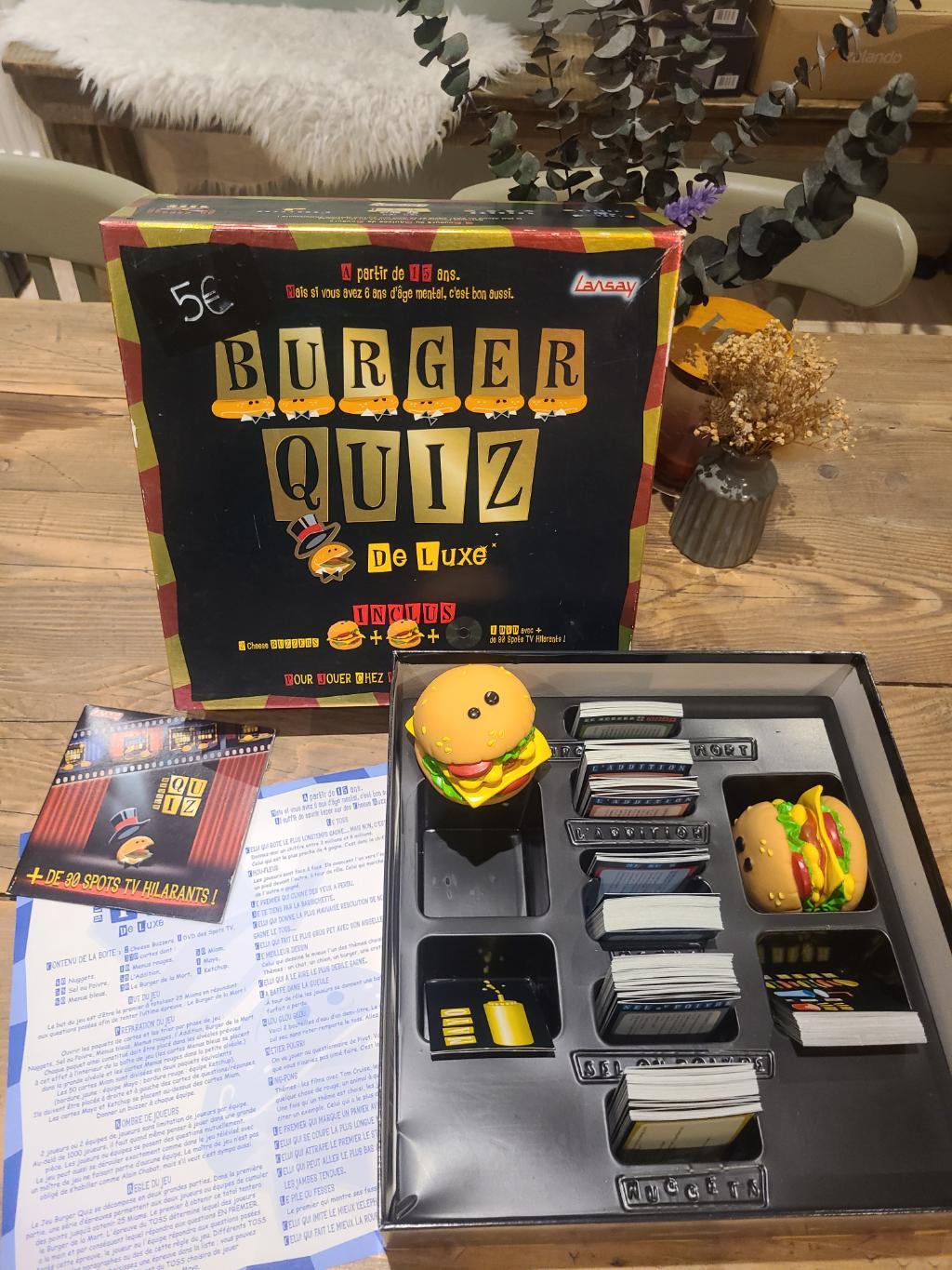 Burger Quiz Deluxe - 5€
