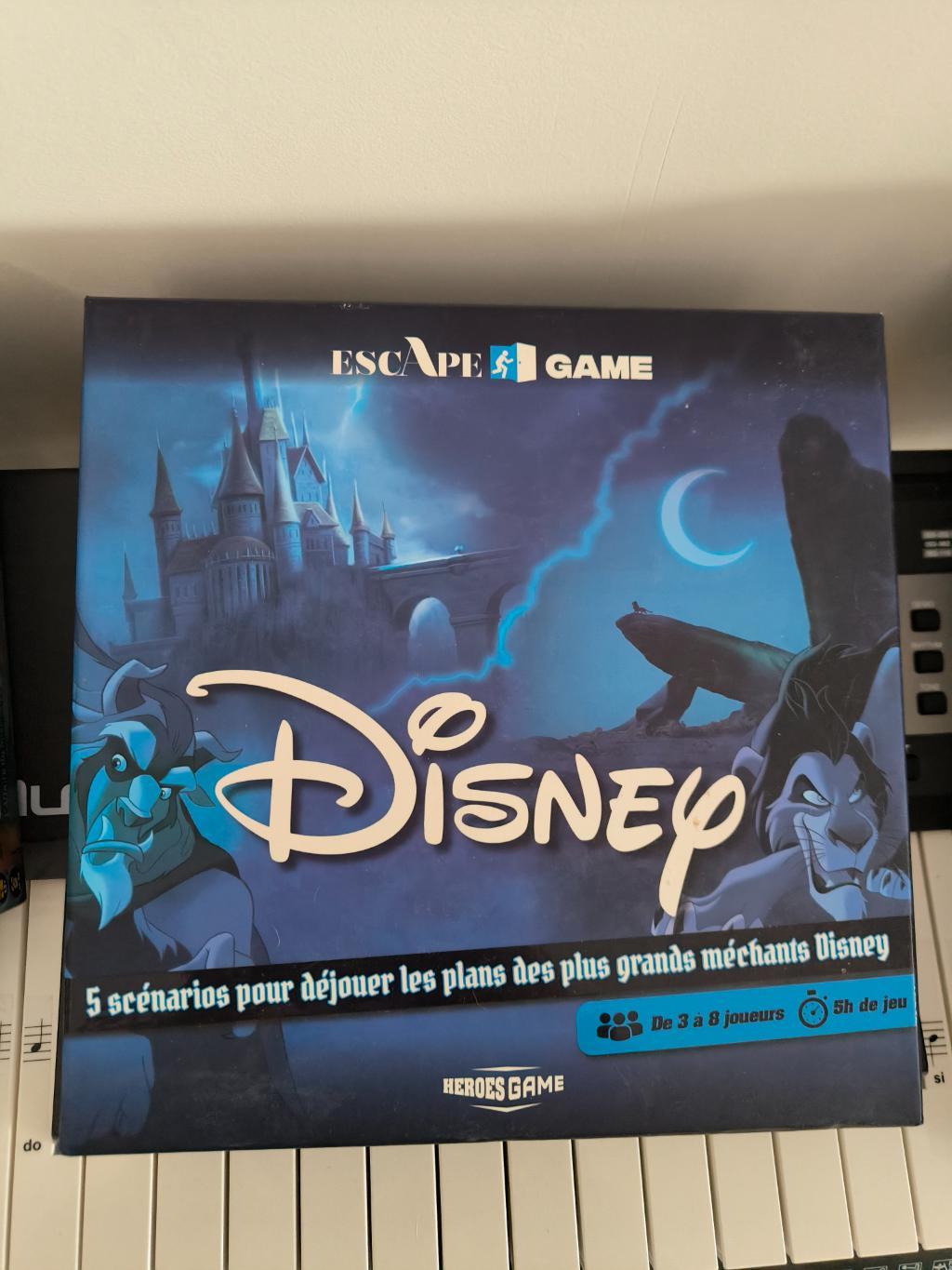 Escape Game - Disney Villains 2 - 12€