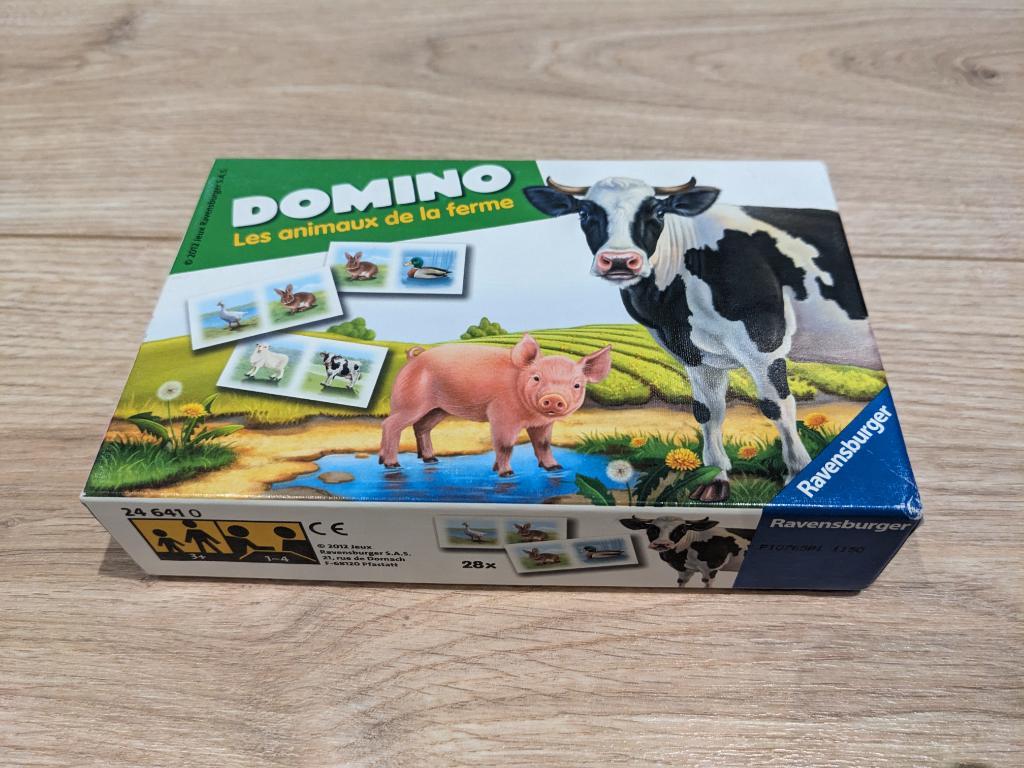 Domino - Les Animaux De La Ferme - 4€