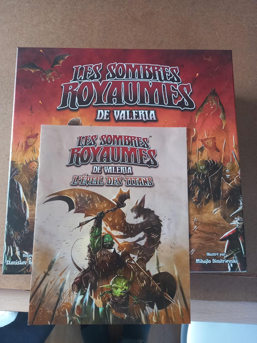 Les Sombres Royaumes De Valeria - L'éveil Des Titans - 45€