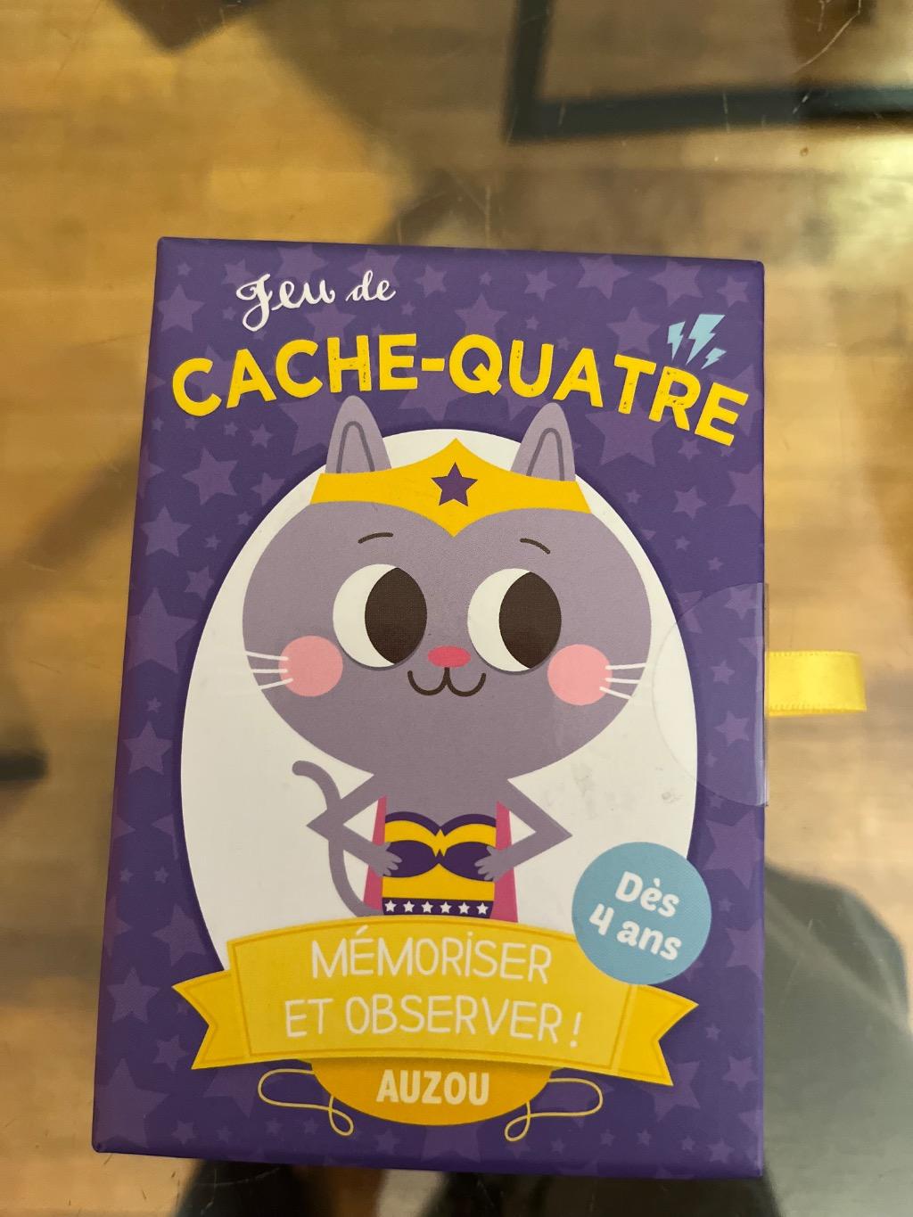 Jeu De Cache-quatre - 4€