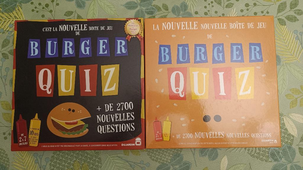 Burger Quiz - La Nouvelle Nouvelle Boite De Jeu - 10€