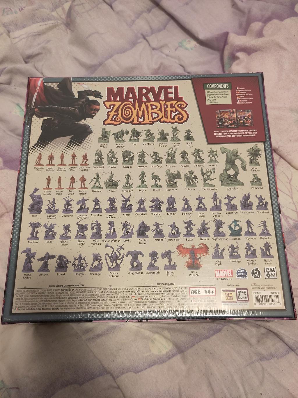 Zombicide - Marvel Zombies - Strech goals box - 300€