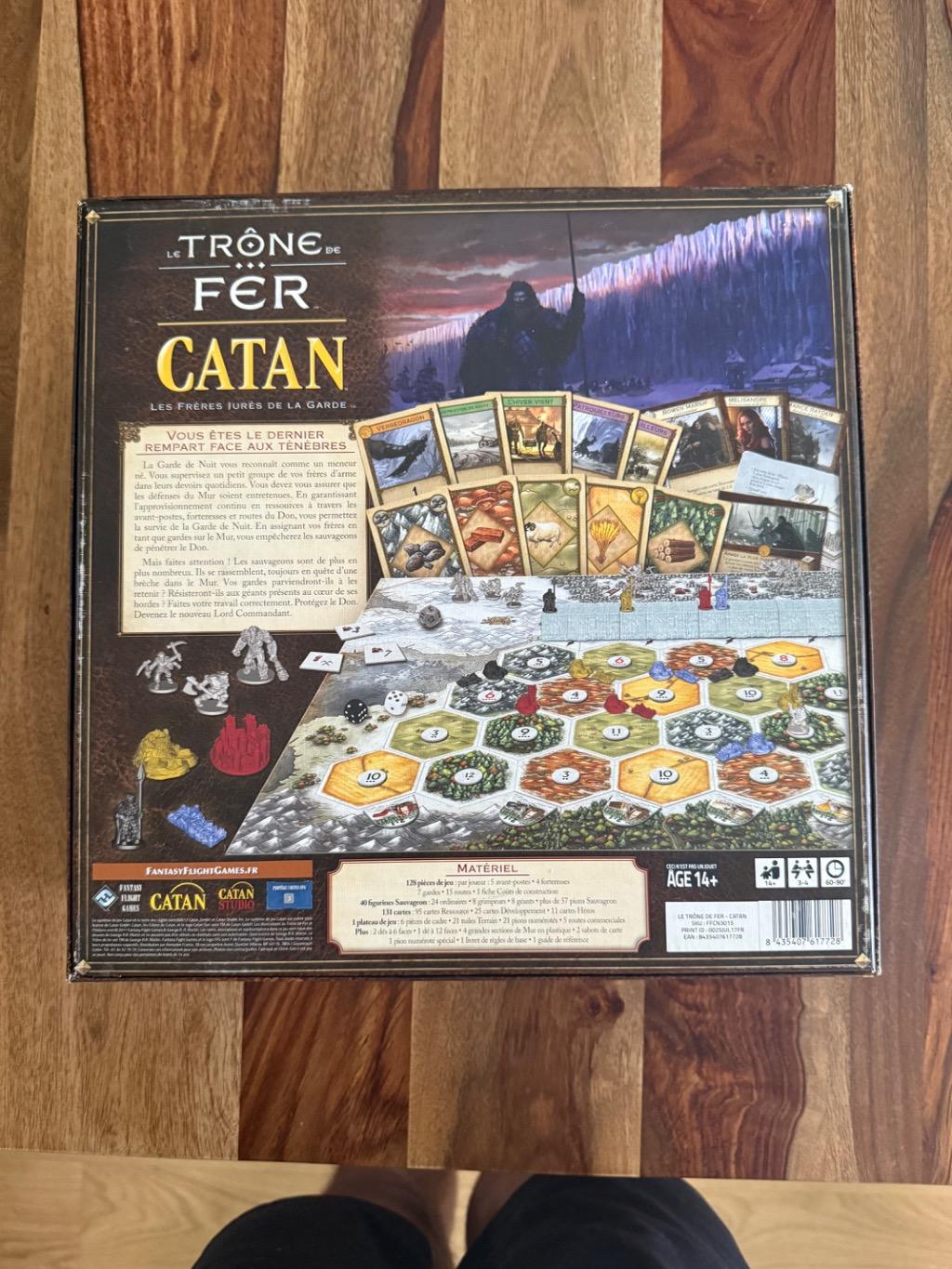 Catan / Les colons de catane - Le trône de fer - 160€